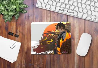 InkWynk Genshin Impact Animated Durable Surface Non Slip Base Mousepad - InkWynk : Flipkart.com