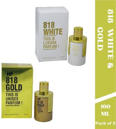 Buy HP 818 White & Gold Perfume 100ML Each (Pack of 2) Eau de Parfum ...