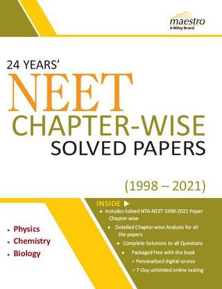 NEET Chapter - Wise Solved Papers (1998 - 2021): Buy NEET Chapter ...