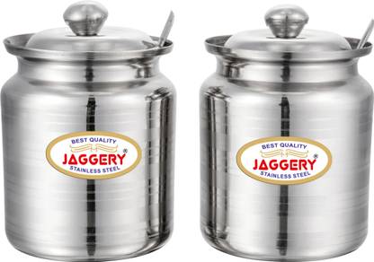 JAGGERY Steel Grocery Container - 200 ml Price in India - Buy JAGGERY ...
