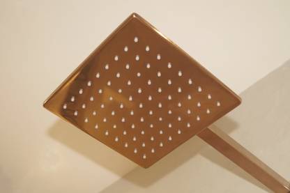 Pacify Rose Gold Square SS Rain Shower 8x8 Shower Head Price in India ...