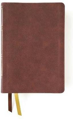 NKJV, Thompson Chain-Reference Bible, Leathersoft, Brown, Red Letter, Thumb Indexed, Comfort ...