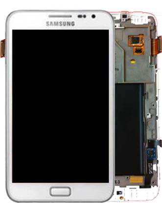 Cellbazaar LCD Mobile Display for Samsung note 1 Price in India - Buy ...