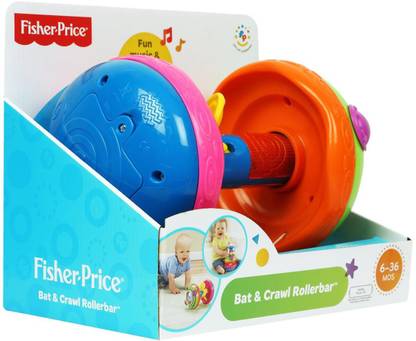 FISHER-PRICE Bat & Crawl Rollerbar - Pink - Bat & Crawl Rollerbar ...