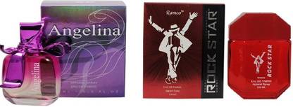Buy RAMCO Angelina and Rock Star Perfume Eau de Parfum - 200 ml Online ...