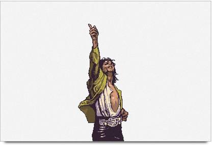 Fannzila Michael Jackson Pixel Art Laminated Poster Paper Print ...