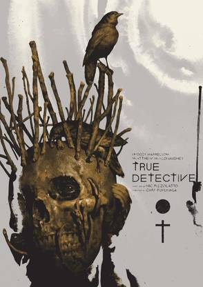 Posterskart True Detective Skull Art Poster Paper Print - TV Series ...