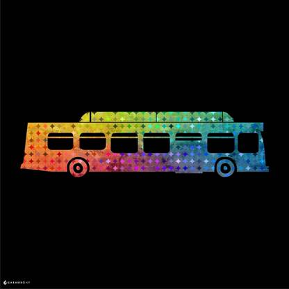 Indian Bus Canvas Art - Decorative posters in India - Buy art, film ...