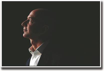 Jeff Bezos Fine Art Print - Personalities posters in India - Buy art ...