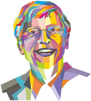 Bill Gates A3 HD Poster Art shi4026 Photographic Paper - Personalities ...