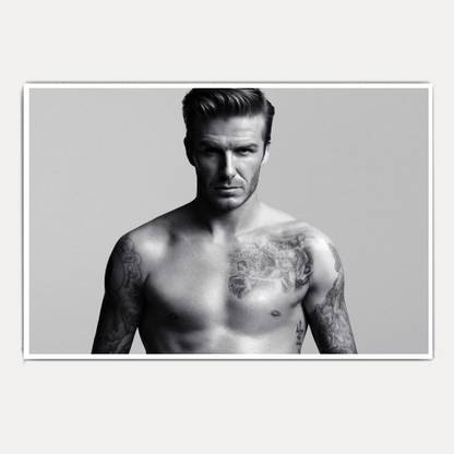 David Beckham Photoshoot (18x12) Paper Print - Abstract posters in ...