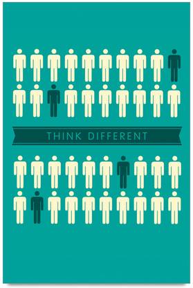 Think Different Poster Paper Print - Shopmantra posters - Abstract ...