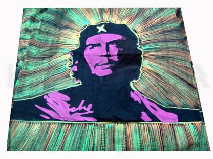 Che Guevara Fluorescent Hand Made Painting Big Fine Art Print - Art ...