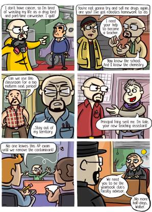 Reverse Breaking Bad Poster Paper Print - Abstract, Quotes & Motivation ...