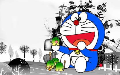 Doraemon Cartoon Poster Paper Print - Animation & Cartoons posters in ...