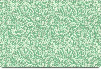 Abstract Green Floral Pattern Paper Print - Abstract posters in India ...