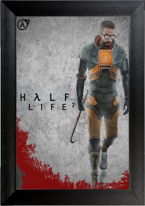 Half life 2 Wall Frame Poster Animation & Cartoons ,(12X18) BY Vprint ...