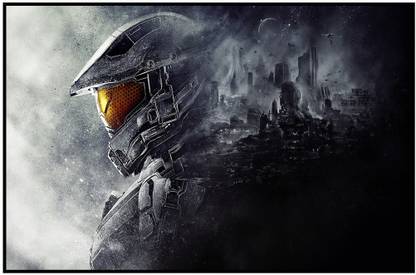 Halo Posters - Game Poster - #Gaming Photographic Paper - Gaming ...