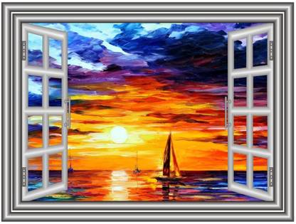 Window Poster 9060 Paper Print - Nature posters in India - Buy art ...