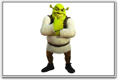 Shrek Paper Print - Movies posters in India - Buy art, film, design ...