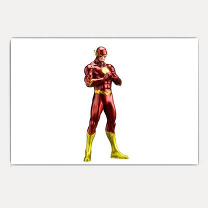 The Flash Pose Standing Epic (18x12) Paper Print - Abstract posters in ...