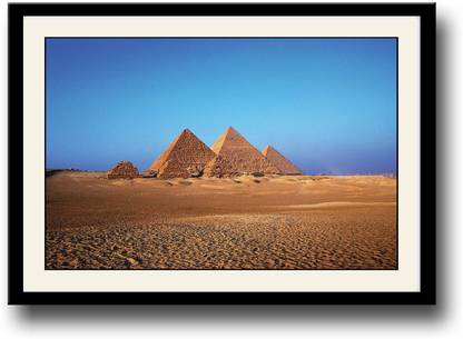 Pyramids of Egypt Fine Art Print - Architecture posters in India - Buy ...