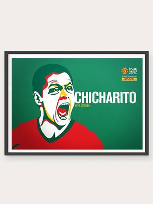 Chicharito Paper Print - Sports posters in India - Buy art, film ...