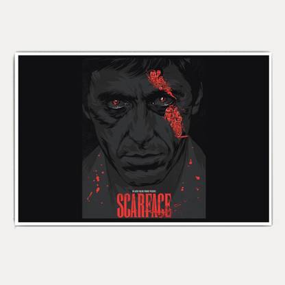 Scarface Fantasy Art (18x12) Paper Print - Abstract posters in India ...