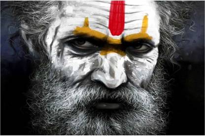 Jatadhari Sadhu Poster Paper Print - Religious posters in India - Buy ...