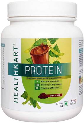 HEALTHKART 50% Protein with Whey & Casein Plant-Based Protein Price in ...