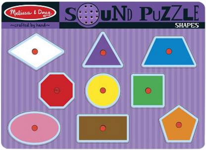 MELISSA & DOUG Shapes Sound Puzzle - Shapes Sound Puzzle . shop for ...
