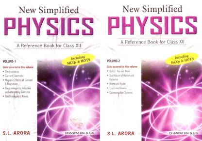New Simplified Physics: A Reference Book For Class - XII (Set of 2 ...