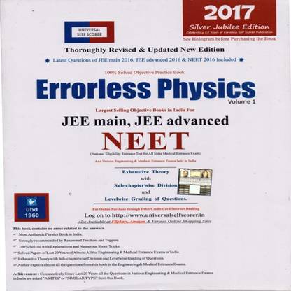 Physics Errorless Jee Main & Advance / NEET: Buy Physics Errorless Jee Main & Advance / NEET by ...