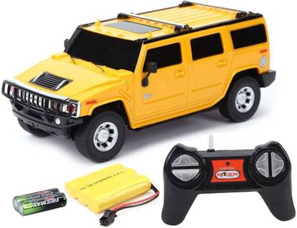 FLIPZON Hummer Rc 1:24 Rechargeble Toy Car H2 Suv (Yellow) - Hummer Rc ...