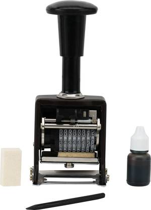 NUMEX 8 Digit Automatic Numerator Numbering Stamps Price in India - Buy ...