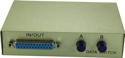 Smart Power 2 Port 25 Pin Manual Parallel Printer Sharing Switch Media ...