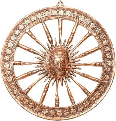 Aalekhan Surya Chakra Large Decorative Showpiece - 40 cm Price in India ...