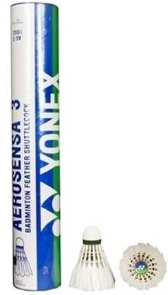 YONEX Aerosensa 3 Feather Shuttle - White - Buy YONEX Aerosensa 3 ...
