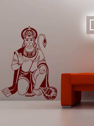 Trends on WALL 81 cm Lord Hanuman Sticker Price in India - Buy Trends ...