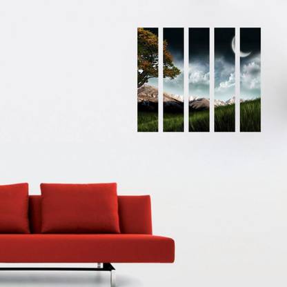 Impression Wall 51 cm Impression Wall Dark Nature Cut Outs Sticker ...