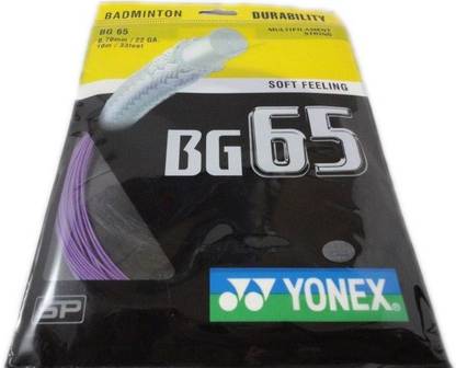 YONEX BG 65 1.25 Badminton String - 10 m - Buy YONEX BG 65 1.25 ...