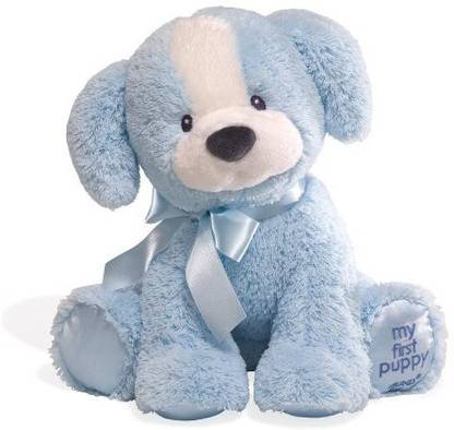GUND My First Puppy Medium Blue - My First Puppy Medium Blue . Buy Dog ...