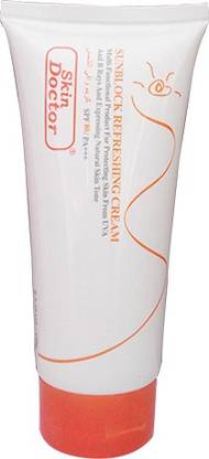 SKIN DOCTOR Sunscreen - SPF 50 PA++ Sunblock Refreshing Cream - Price ...