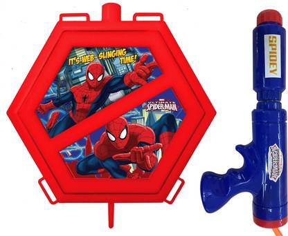 MARVEL Marvel Ultimate Spiderman Water Tank Water Gun - Marvel Ultimate ...