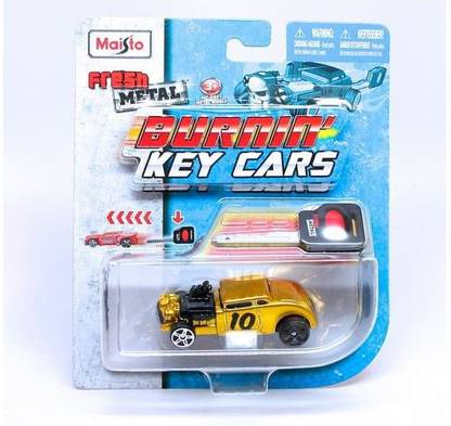 Maisto Maisto: 3inch Fresh Metal Burnin Key Cars-Gold - Maisto: 3inch ...