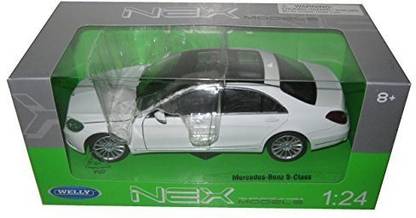 Welly Welly Mercedes Benz S Class 1/24 Scale Diecast Model Car - Welly ...