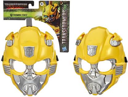 TRANSFORMERS Rise of the Beasts Movie Bumblebee Roleplay Costume Mask ...