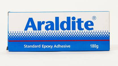 Araldite STANDARD 180g (Strongest epoxy adhesive - Bond, fix, repair ...