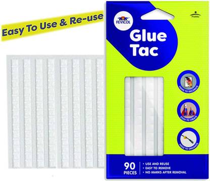 fevicol Glue Tac For Decorating, Crafting Etc [Reusable, Removable ...