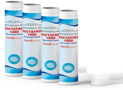 BACTAFREE 1000 Water Purification Tablets - Disinfectant tablet for ...